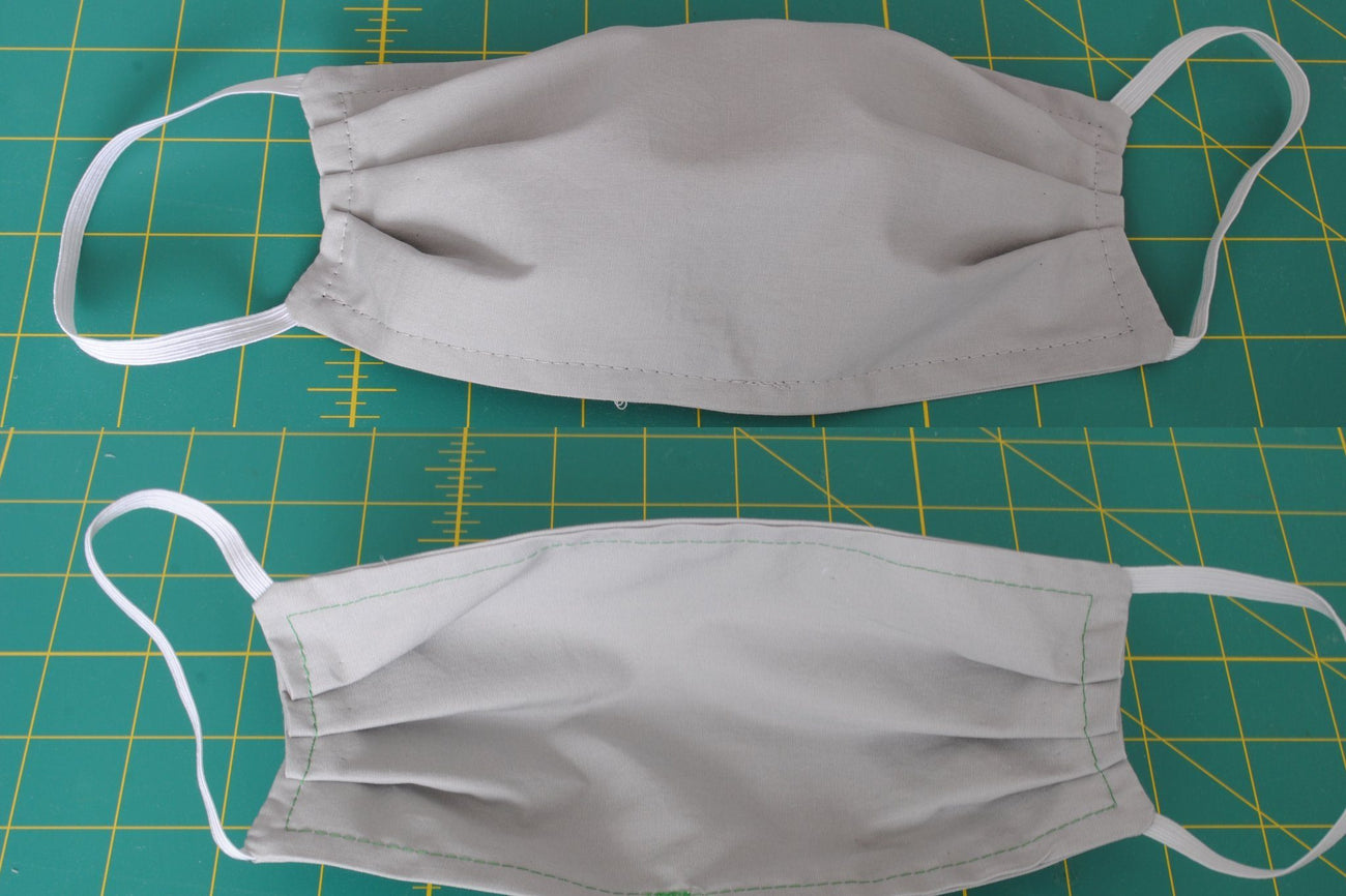 DIY Protective Face Mask Free Sewing Tutorial Step-By-Step