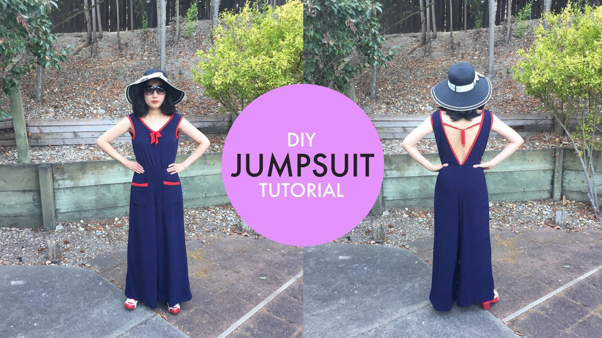 DIY Rayon Jumpsuit Tutorial