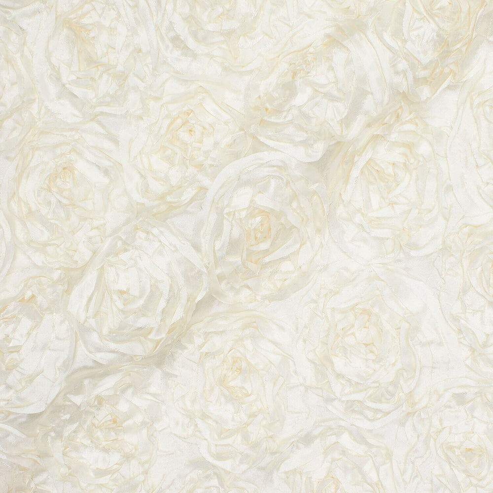 Taffeta Rosette Fabric By The Yard