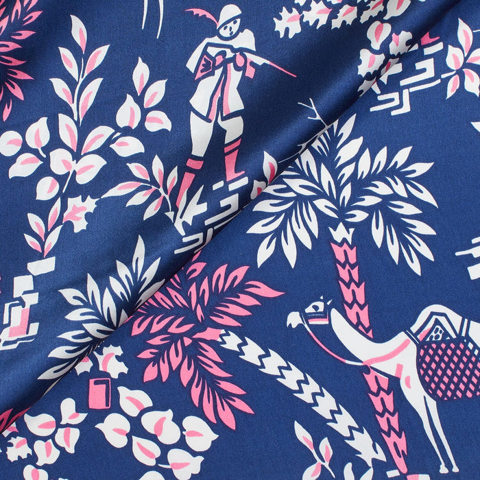 Sahara Printed Silk Fabric By The Yard