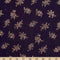 Floral Metallic Embroidered Micro Velvet Fabric
