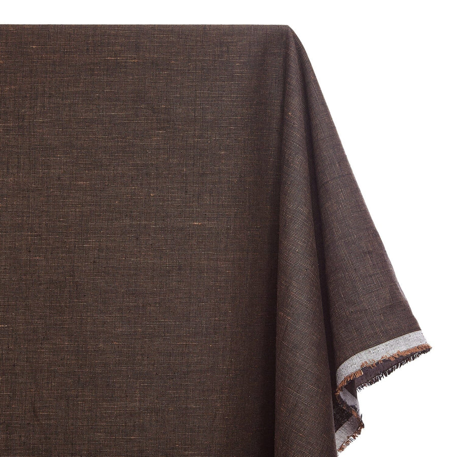 7 oz Yarn Dyed Two-Tone Linen Fabric