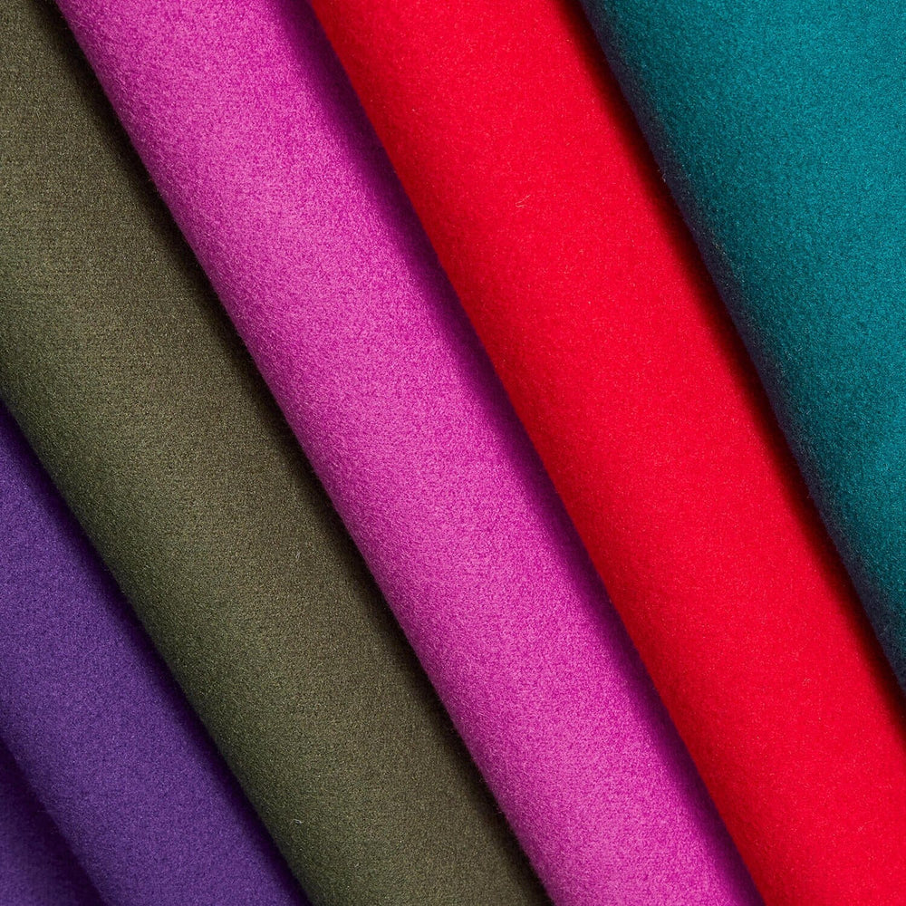 Brushed Polyester Wool Coating Fabric By The Yard