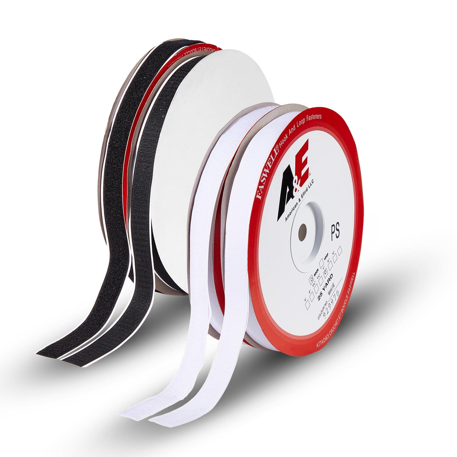 1 Inch Adhesive Backed Hook & Loop By The Yard