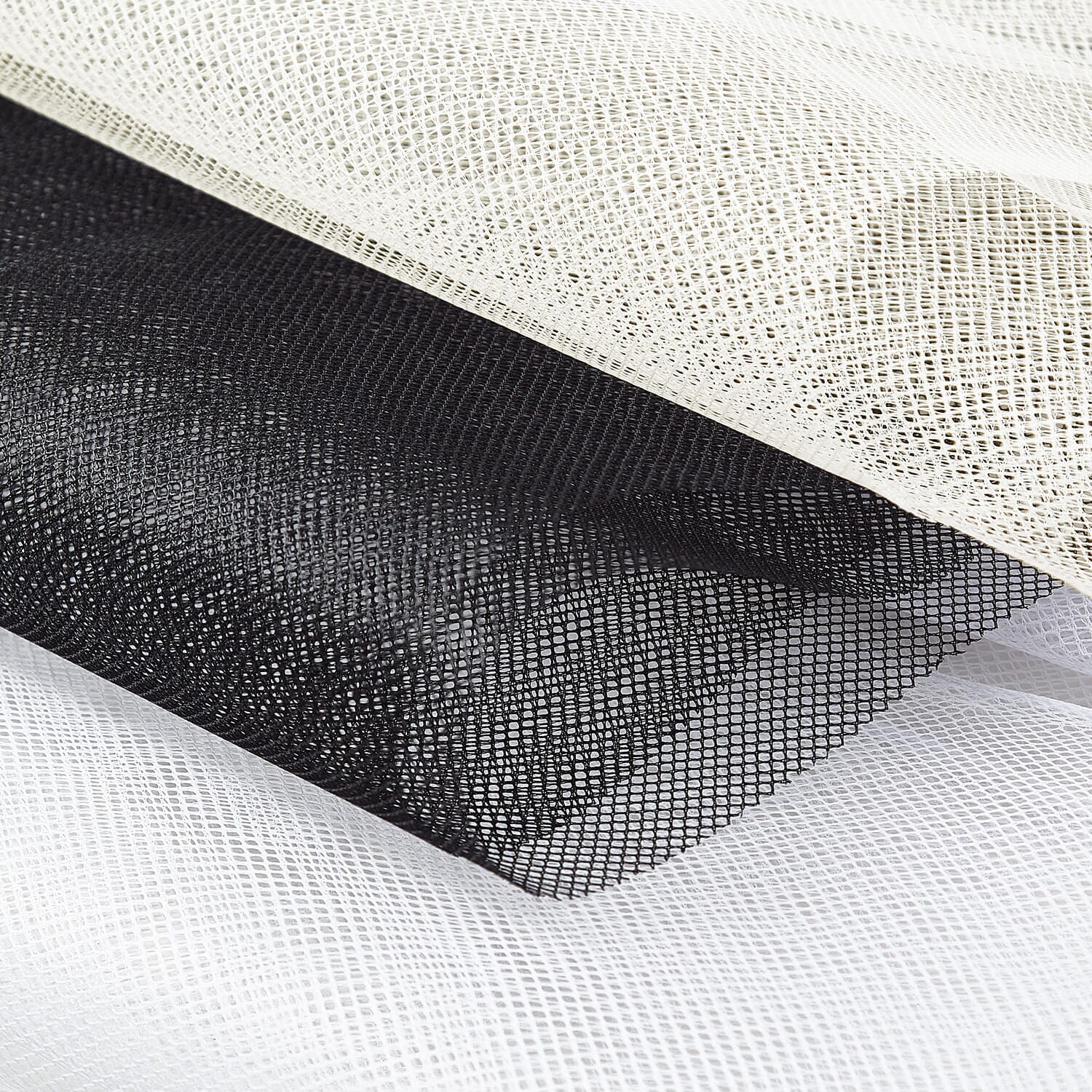 Nylon Diamond Hard Net Crinoline Fabric