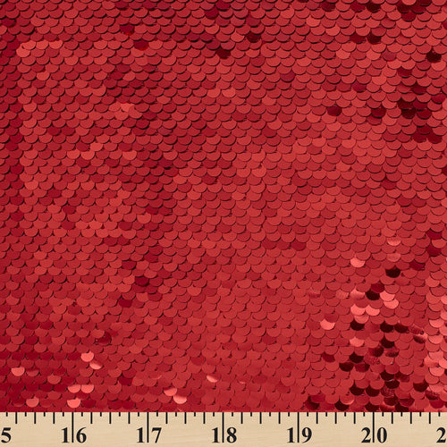 Fish Scale Sequins On DTY Knit Jersey Fabric