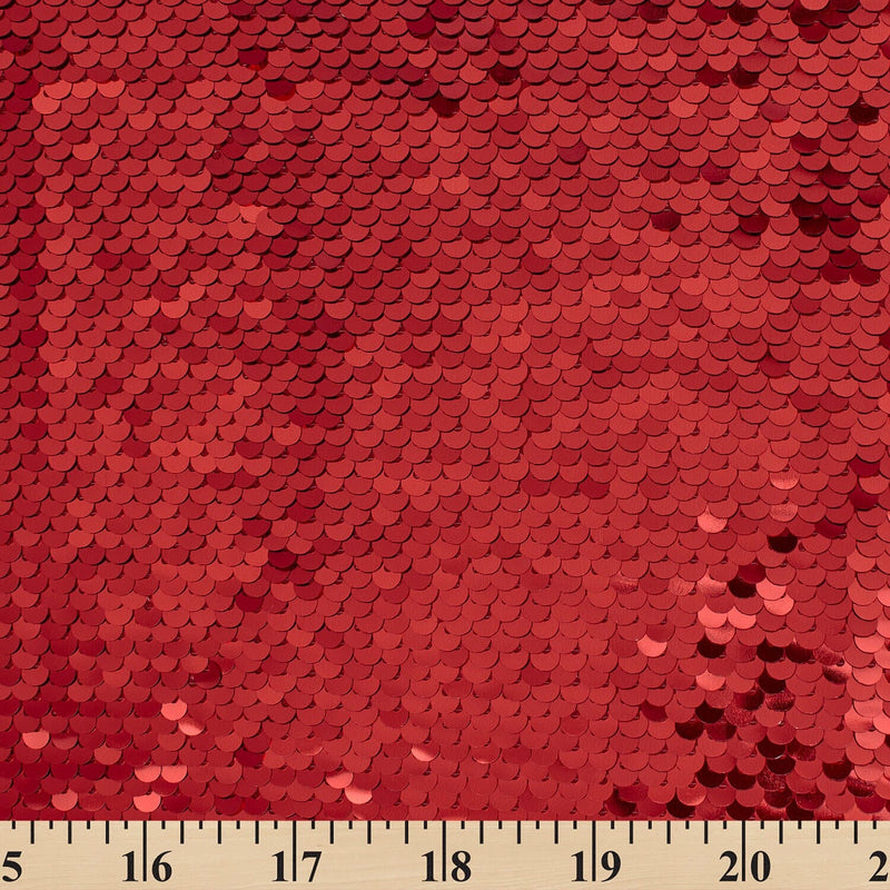 Fish Scale Sequins On DTY Knit Jersey Fabric
