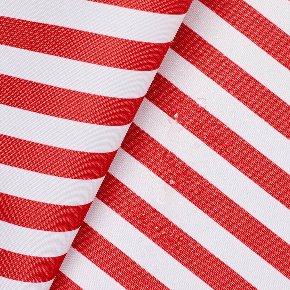 Ottertex Waterproof Slim Stripe Printed Canvas Fabric