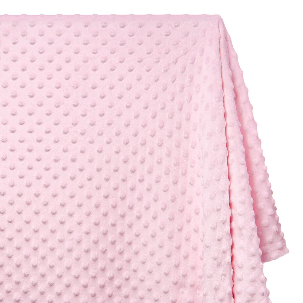 Minky Dot Fabric Soft Cuddle Fleece 60" Wide