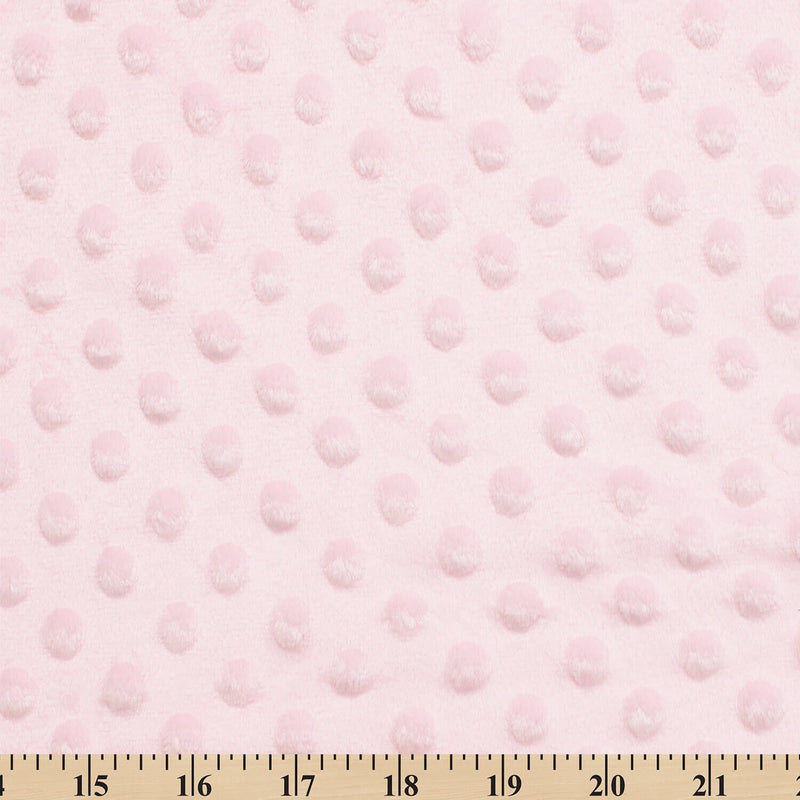 Minky Dot Fabric Soft Cuddle Fleece 60" Wide