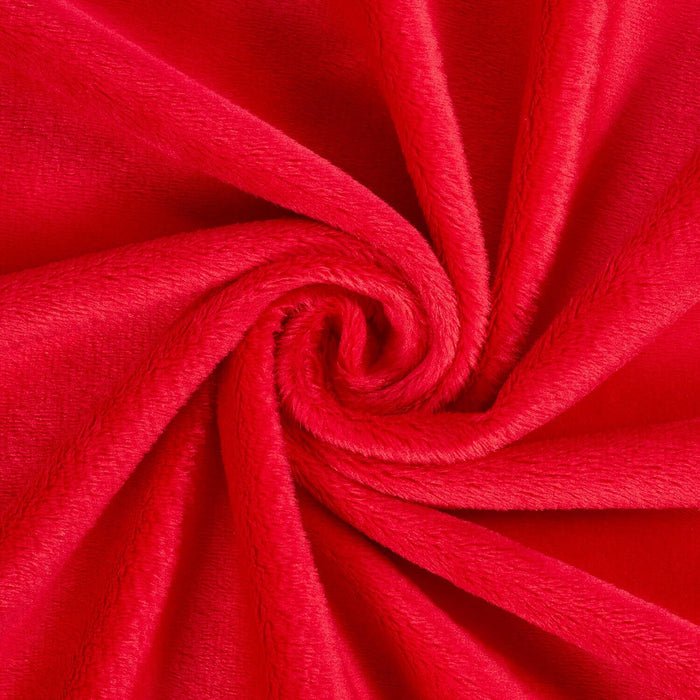 Smooth Minky Fabric Solid Soft Cuddle Fleece 60" Wide