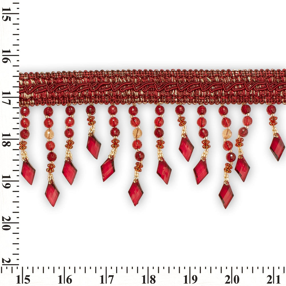 Diamond Rhinestone Tassel Fringe Trim | Fabric Wholesale Direct
