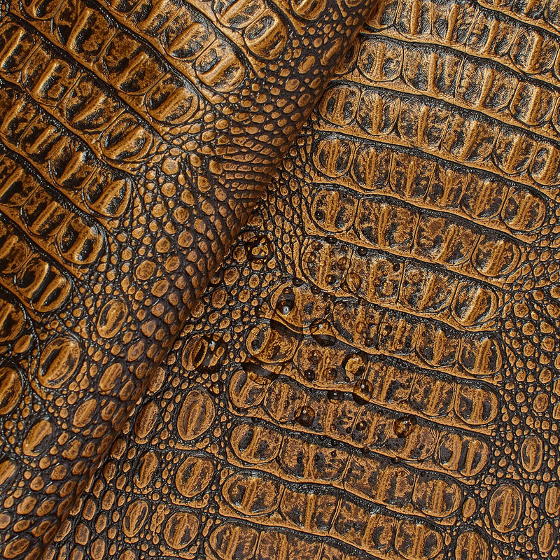 Ottertex® Crocodile Vinyl Fabric By The Yard