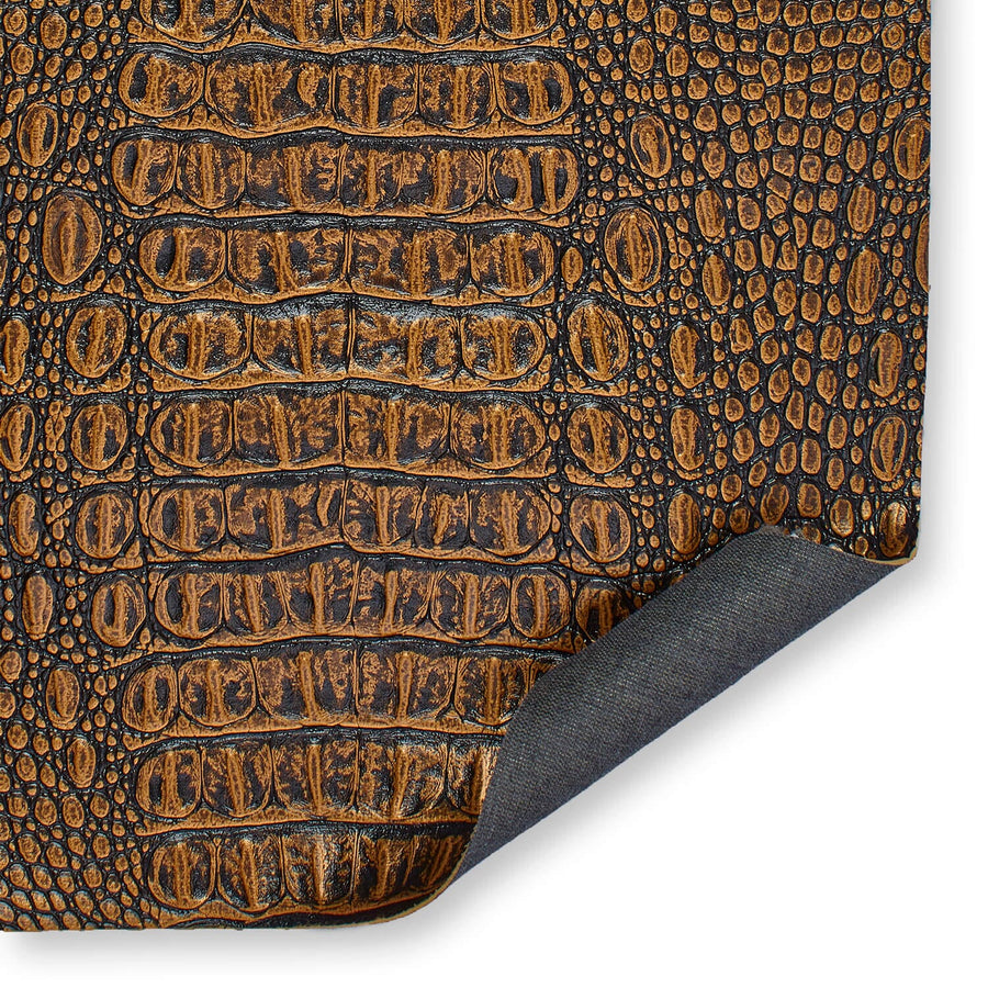 Ottertex® Crocodile Vinyl Fabric By The Yard