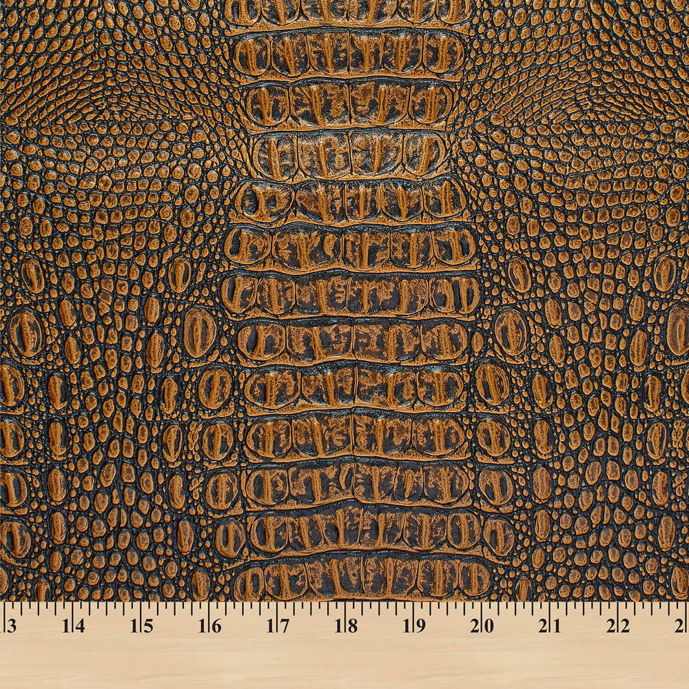 Ottertex® Crocodile Vinyl Fabric By The Yard