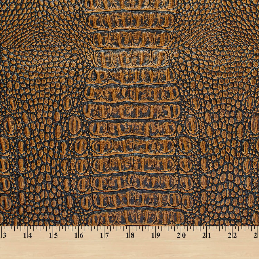 Ottertex® Crocodile Vinyl Fabric By The Yard
