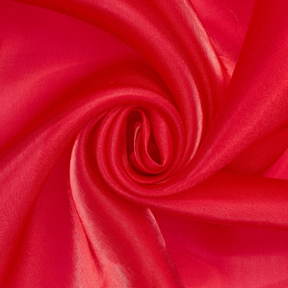 Polyester Satin Face Liquid Organza Fabric