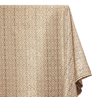 Kashmir Geometric Extra Wide Brocade Upholstery Jacquard