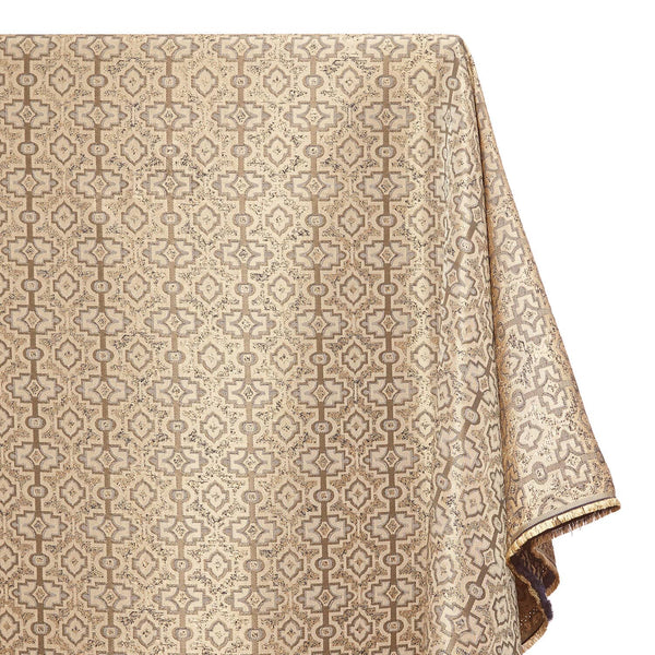 Kashmir Geometric Extra Wide Brocade Upholstery Jacquard