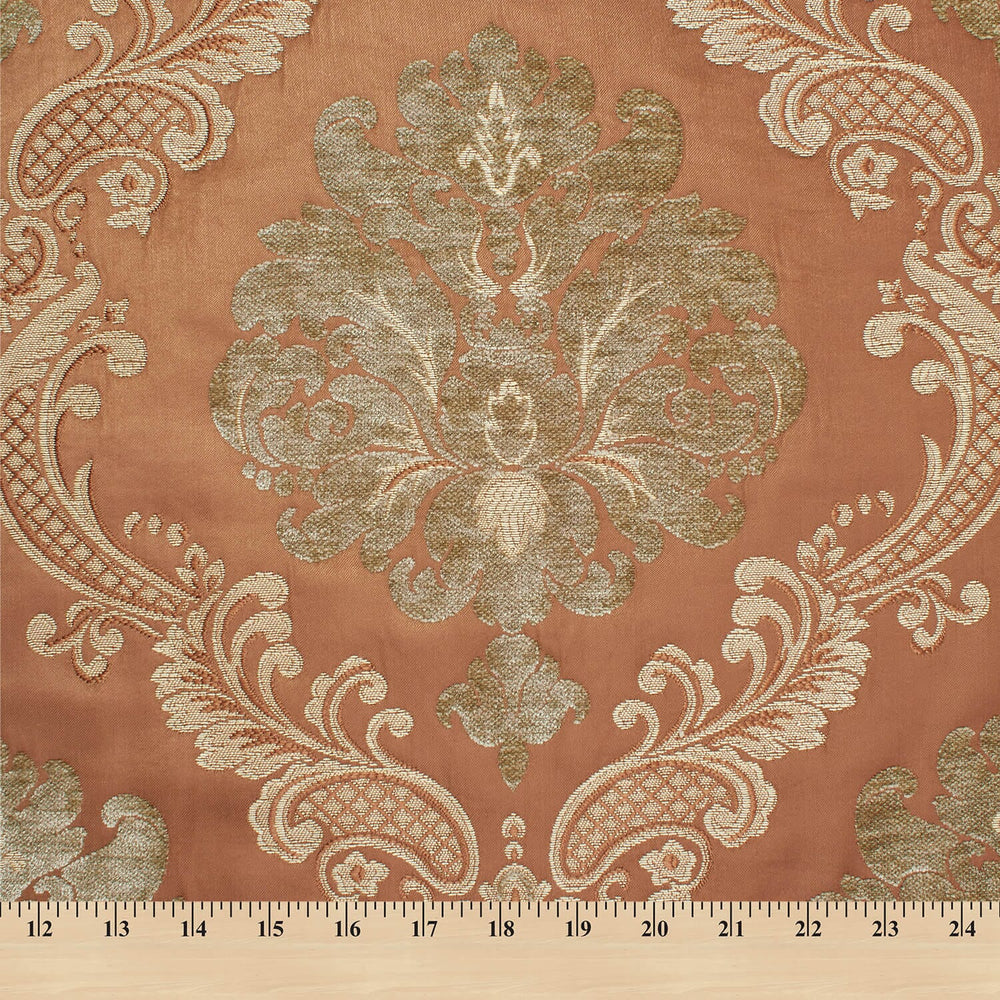 Royal Damask Chenille Upholstery Brocade Jacquard