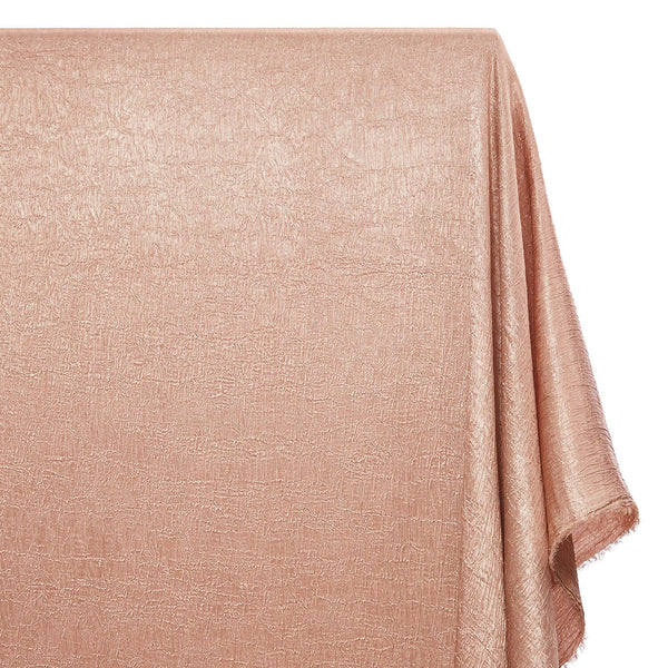 Shiny Shimmer Crinkle Satin Fabric By The Yard