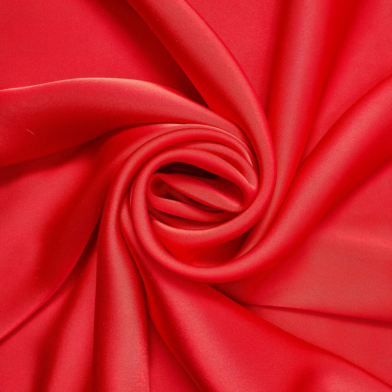 Polyester Double Face Satin Fabric By The Yard