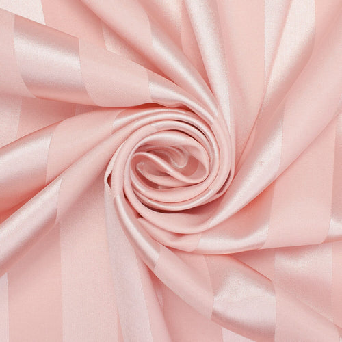 1 Inch Striped Stretch Satin Jacquard Fabric