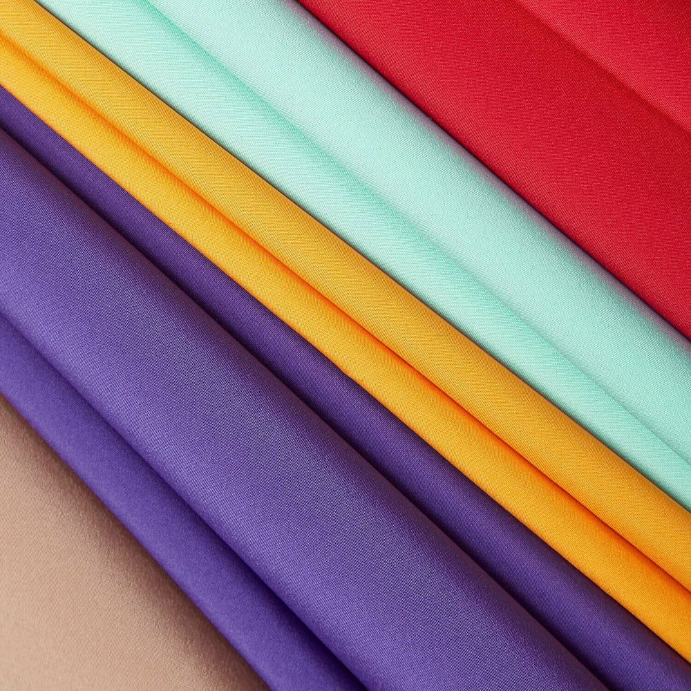 Stretch Polyester Tissue Faille Fabric By The Yard