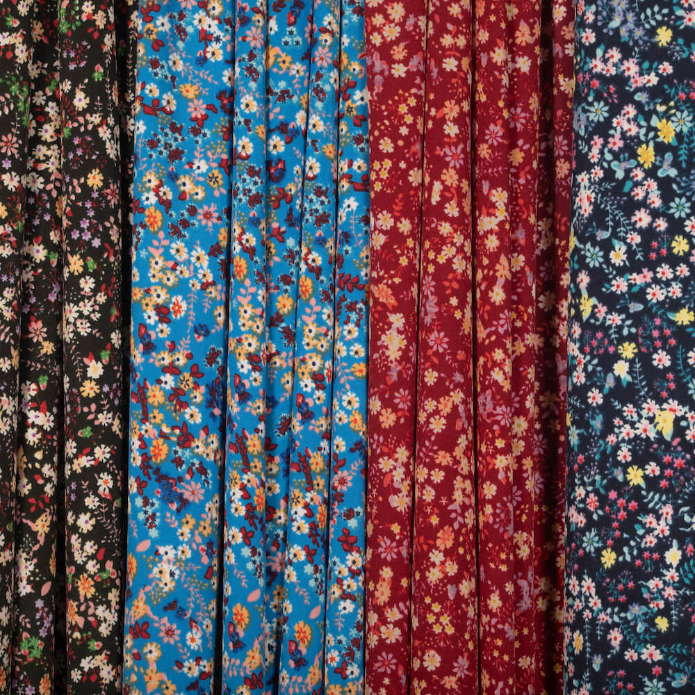 Shop Pimpinella Crepe De Chine Print Fabric | Fabric Wholesale Direct