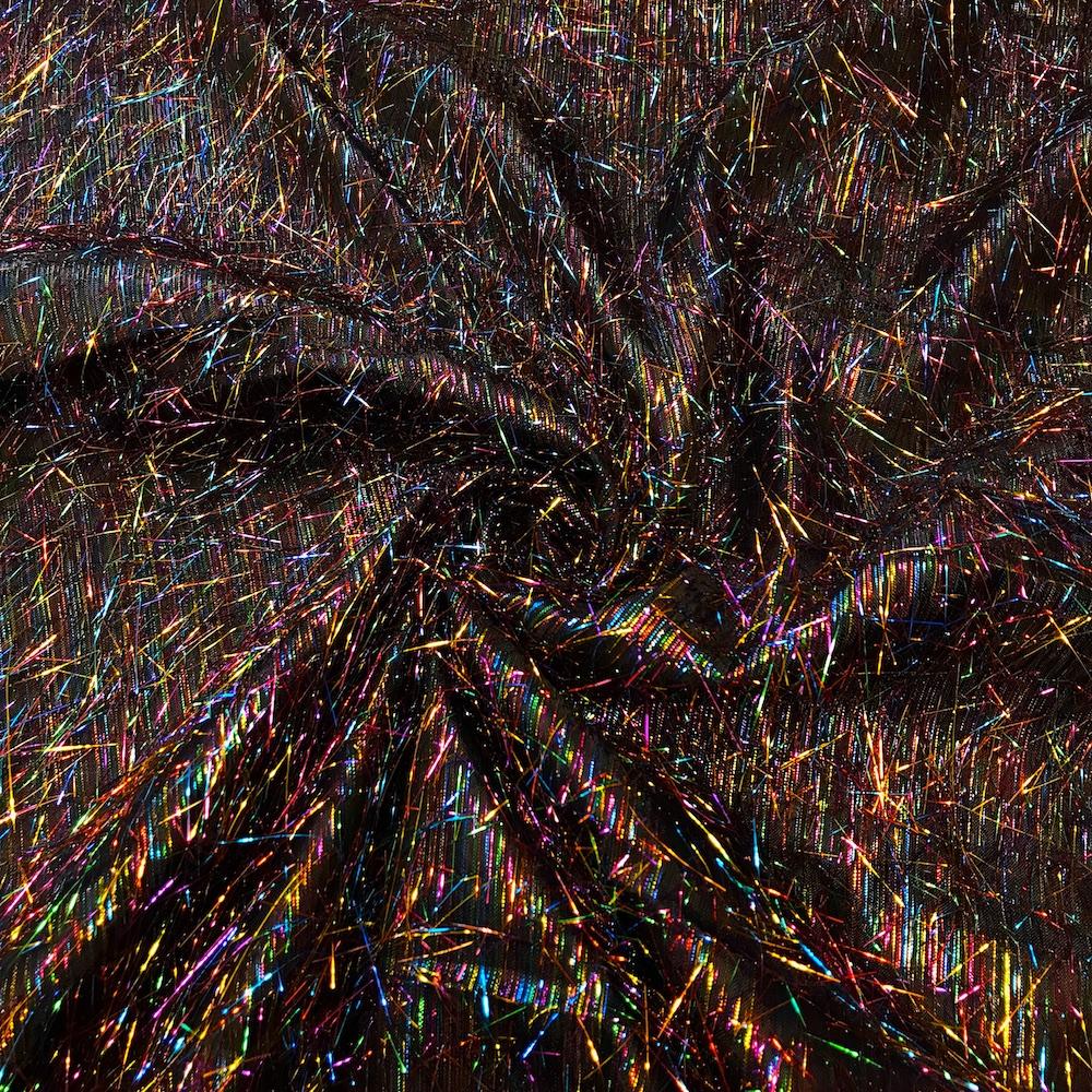 Metallic Eyelash Lame Fabric By The Yard