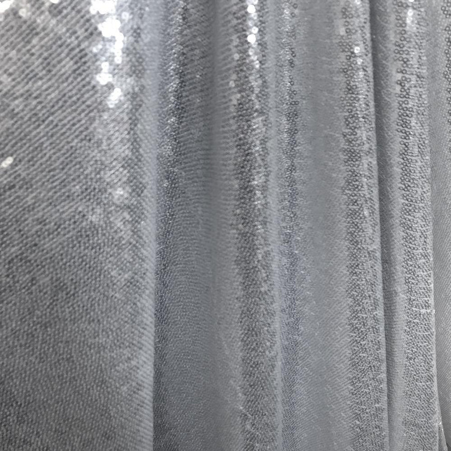 Starlight Micro Sequins Fabric All-Over On Stretch Mesh $11.99/yard