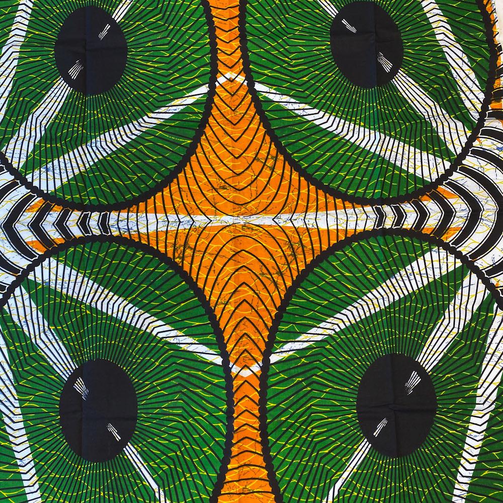 African Print Fabric (90134-1) 100% Cotton 44/45" Wide $3.99/Yard