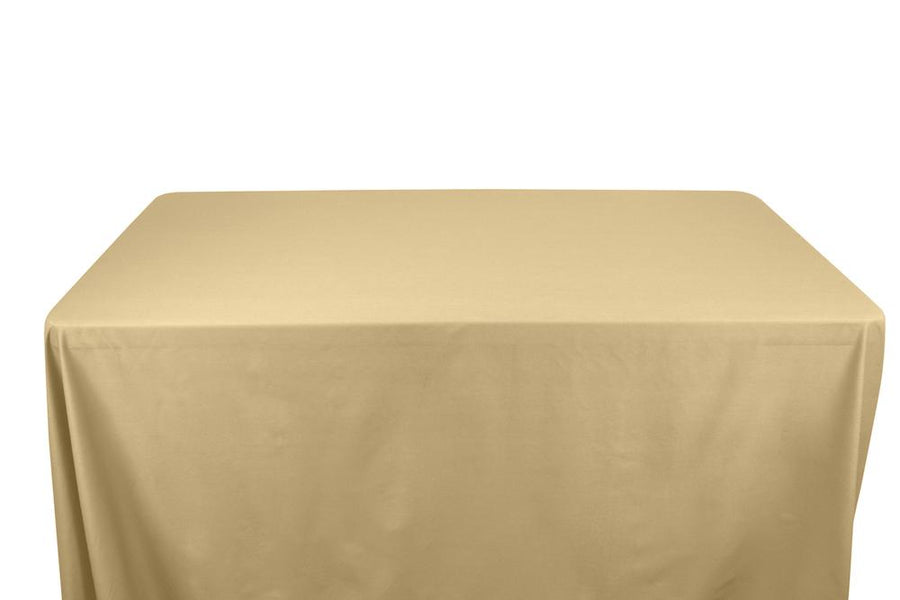 Stretch Broadcloth Rectangular Banquet Table Covers for 8' Foot Tables