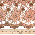 Blush Embroidery Lace With Multi Color ST Yarn