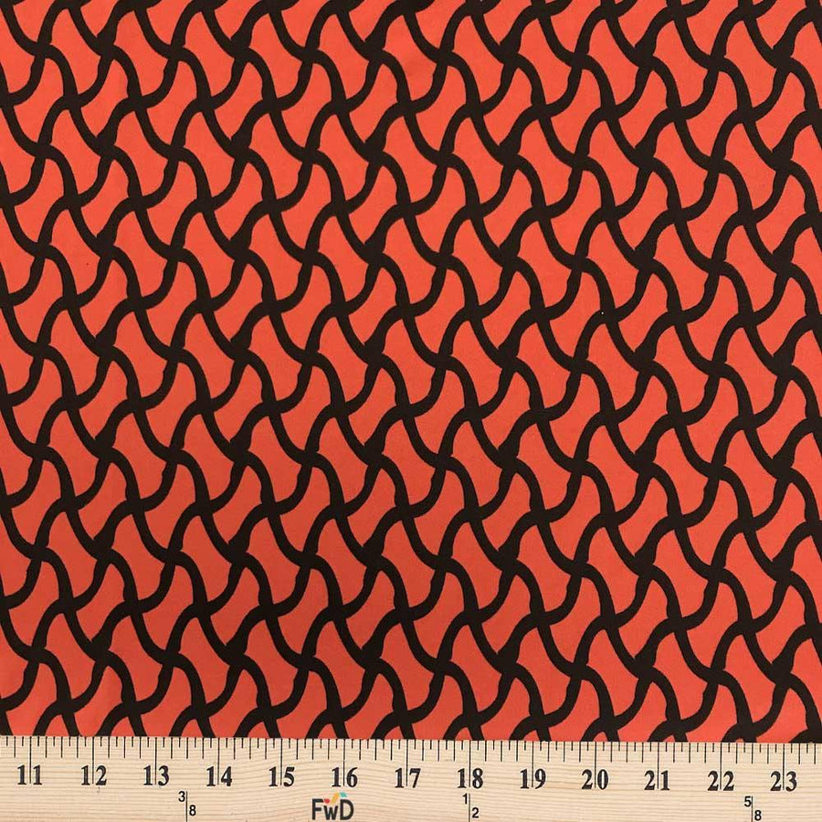 Braid Printed ITY Knit (14-1) Fabric By The Yard