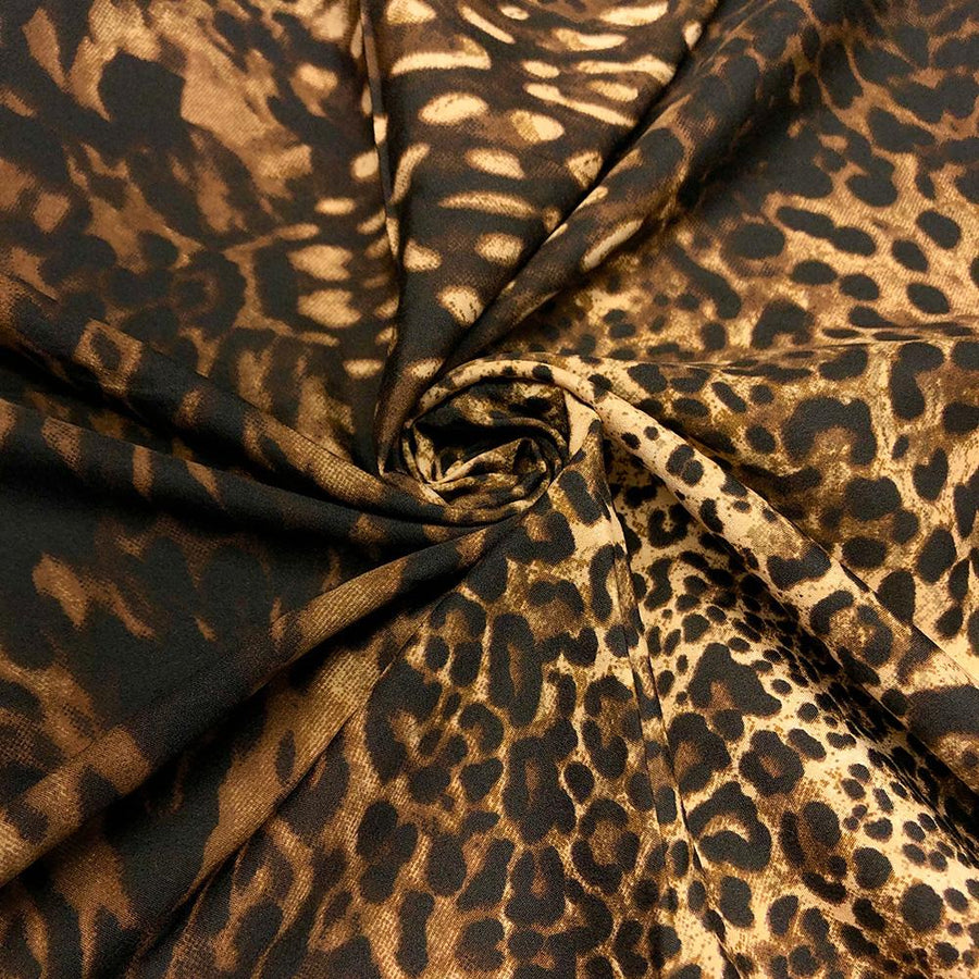 Cheetah Print Polyester Fabric $4.25/yard 100% Polyester 54/56" Wide
