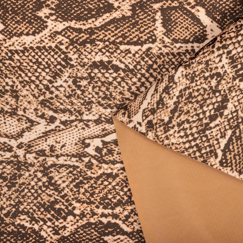 Ottertex Waterproof Snakeskin Printed Canvas Fabric