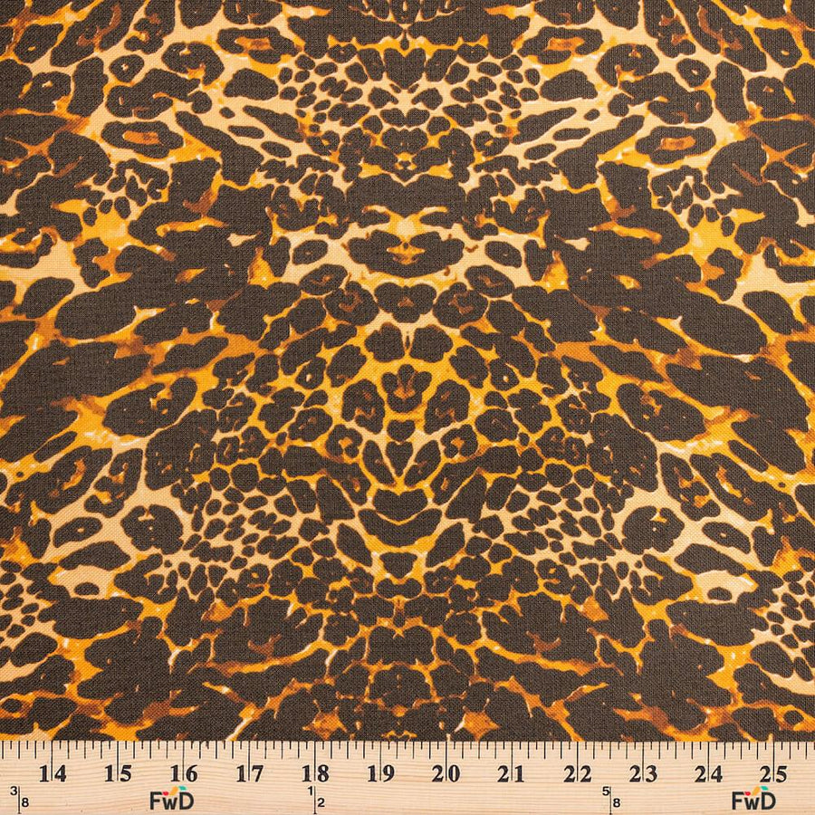 Ottertex® Waterproof Leopard Printed Canvas Fabric