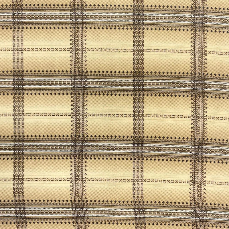Empire Plaid Print Polyester Fabric $4.99/yard 100% Polyester 60" Wide