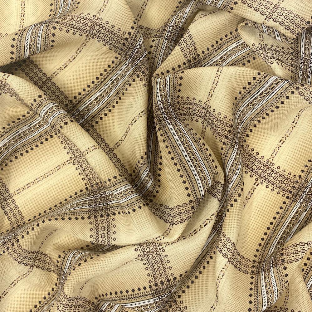 Empire Plaid Print Polyester Fabric $4.99/yard 100% Polyester 60" Wide