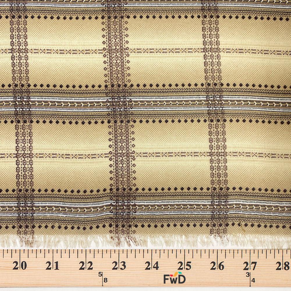 Empire Plaid Print Polyester Fabric $4.99/yard 100% Polyester 60" Wide