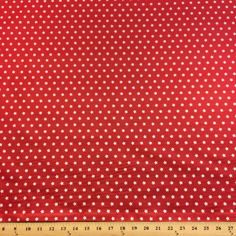 Red Star Printed Cotton 44/45" Wide $4.99/yard 100% Cotton