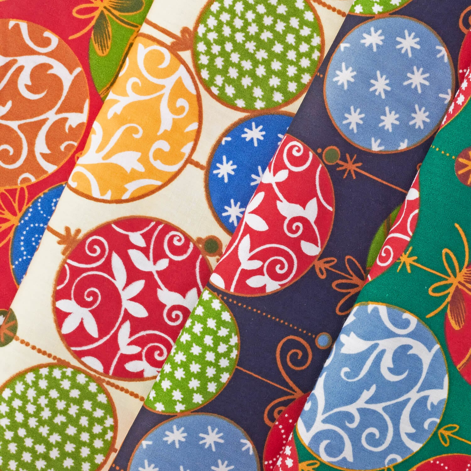 Ornament Print Broadcloth Fabric | Fabric Wholesale Direct