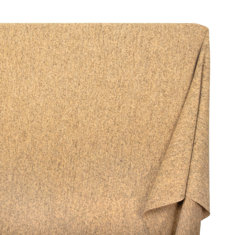Brushed Two Tone Sweater Knit Hacci Fabric