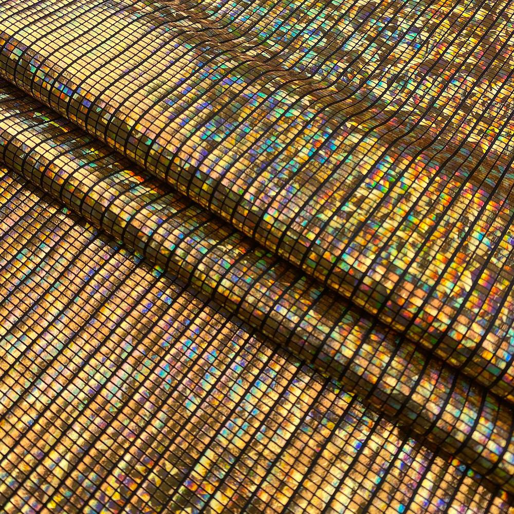 Shiny Hologram Spandex Sequins Fabric 58" Wide Event Decor Sold BTY