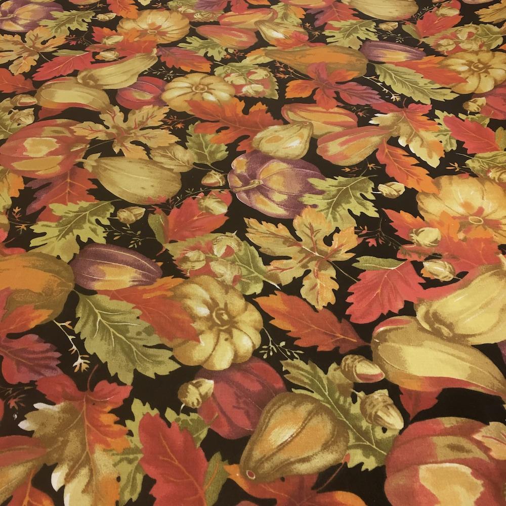 Harvest Time Red Printed Cotton Fabric 60" wide $4.99/yard