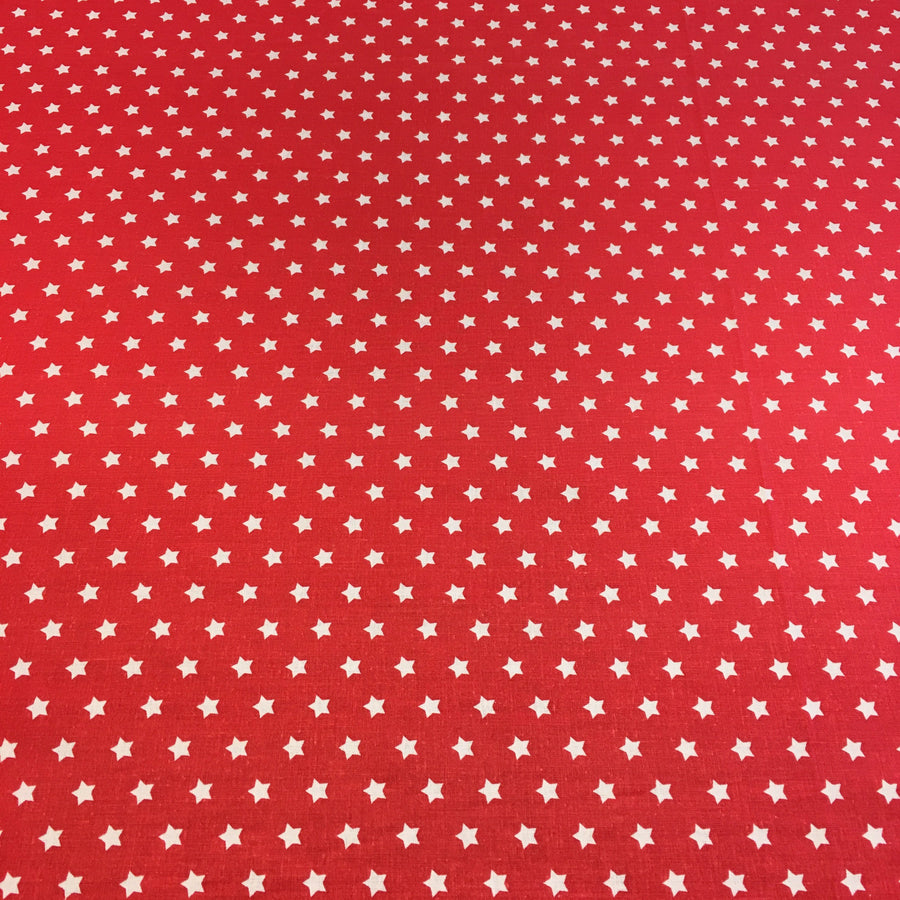Red Star Printed Cotton 44/45" Wide $4.99/yard 100% Cotton