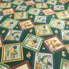 Rooster Hunter Printed Broadcloth Fabric