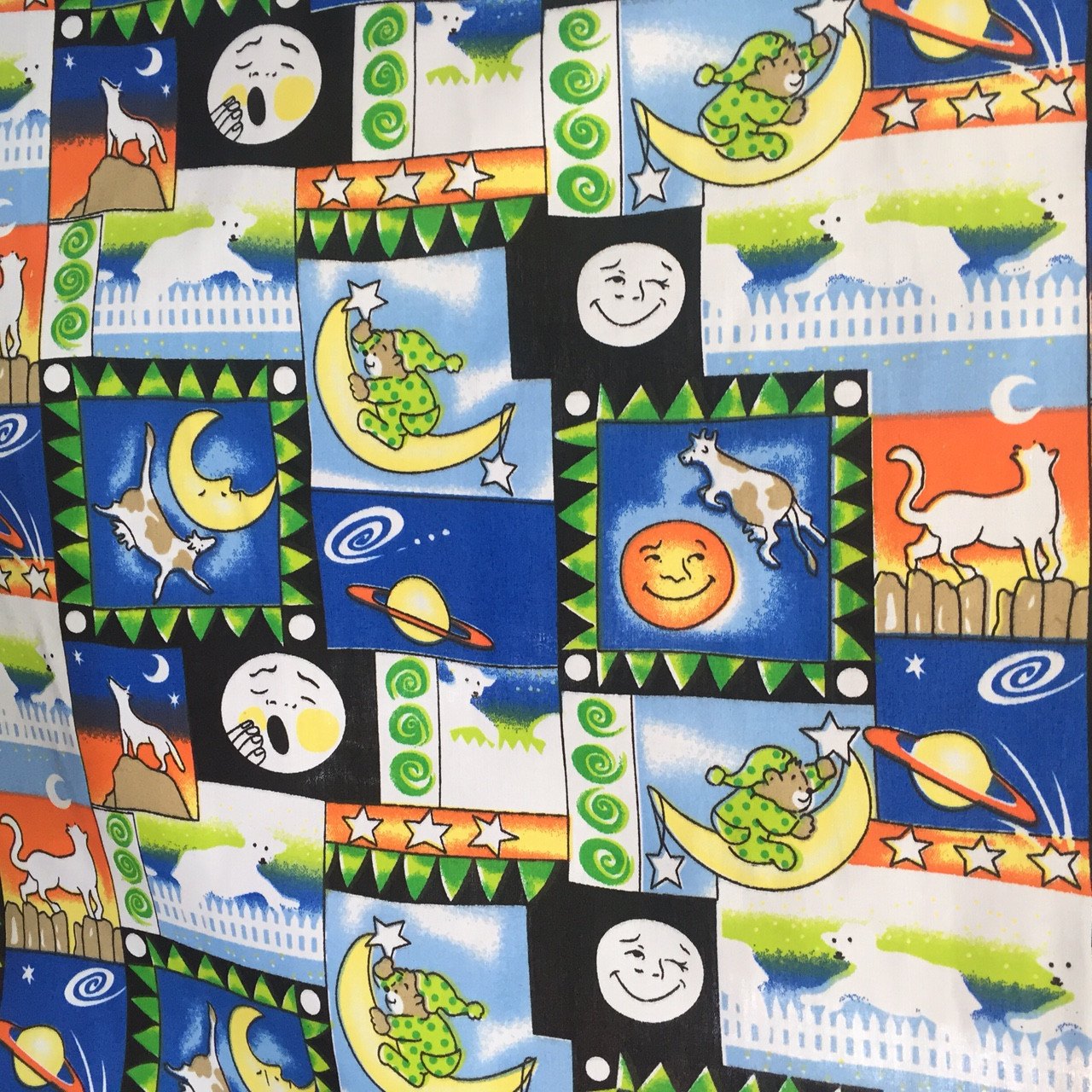 Bed Time Fabric Cotton Broadcloth 60" Wide $2.99/yard