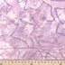 Lilac Abstract Beaded Embroidery on Georgette Fabric $9.99/yard